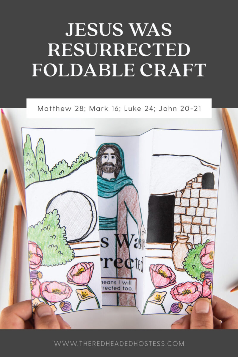 Matthew 28; Mark 16; Luke 24; John 20-21 - The Red Headed Hostess