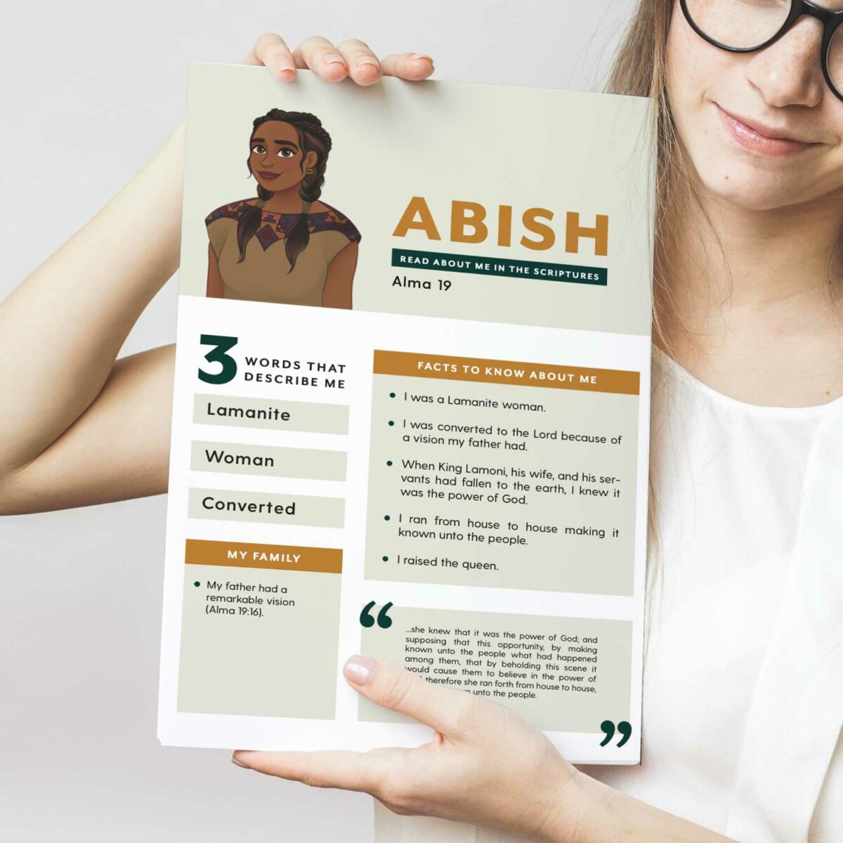 2024 Primary-Book of Mormon-Heroes of the Book of Mormon Posters - The ...