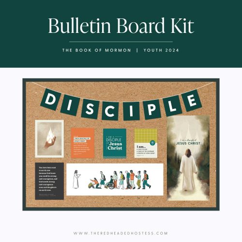 2024 I Am a Disciple of Jesus Christ: Bulletin Board Kit - The Red ...