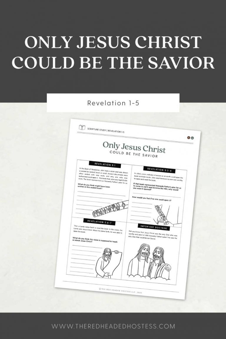 Revelation 1-5 - The Red Headed Hostess