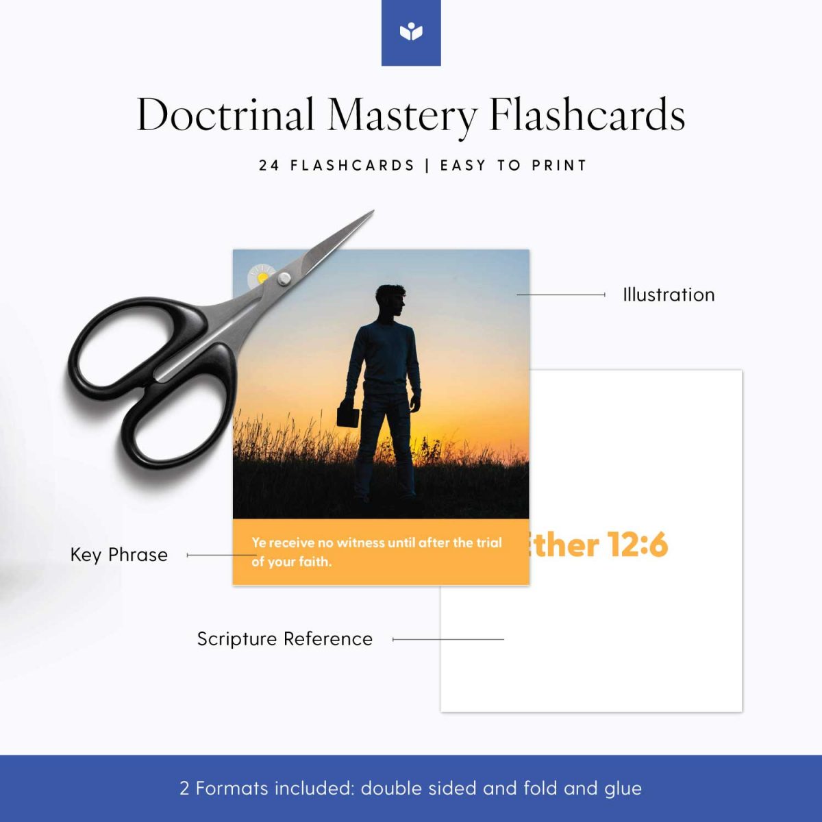 Book of Mormon Doctrinal Mastery - Flashcards - The Red Headed Hostess