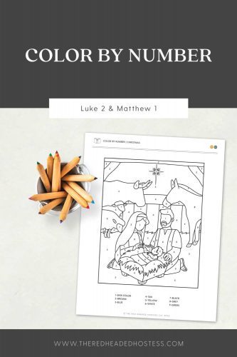 Christmas 2023: Luke 2 & Matthew 1 - The Red Headed Hostess