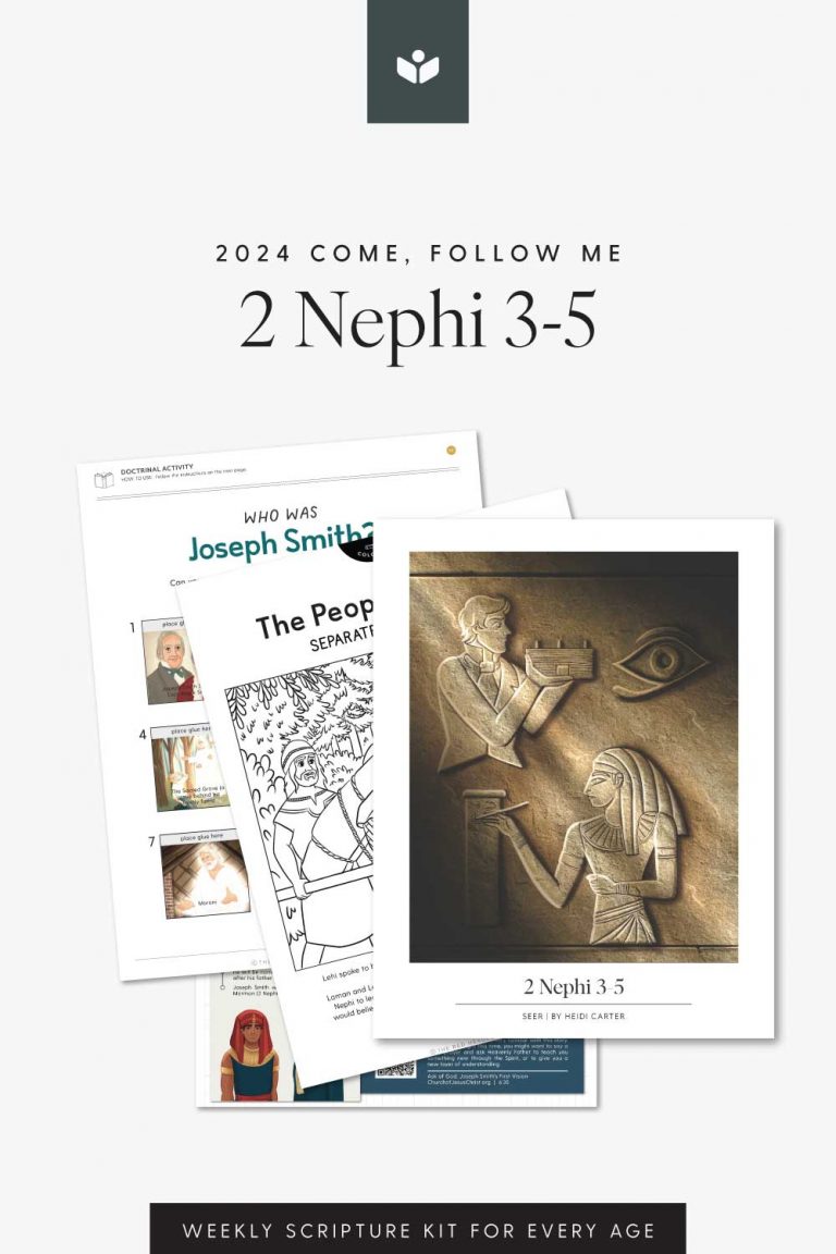 2 Nephi 3-5 - The Red Headed Hostess