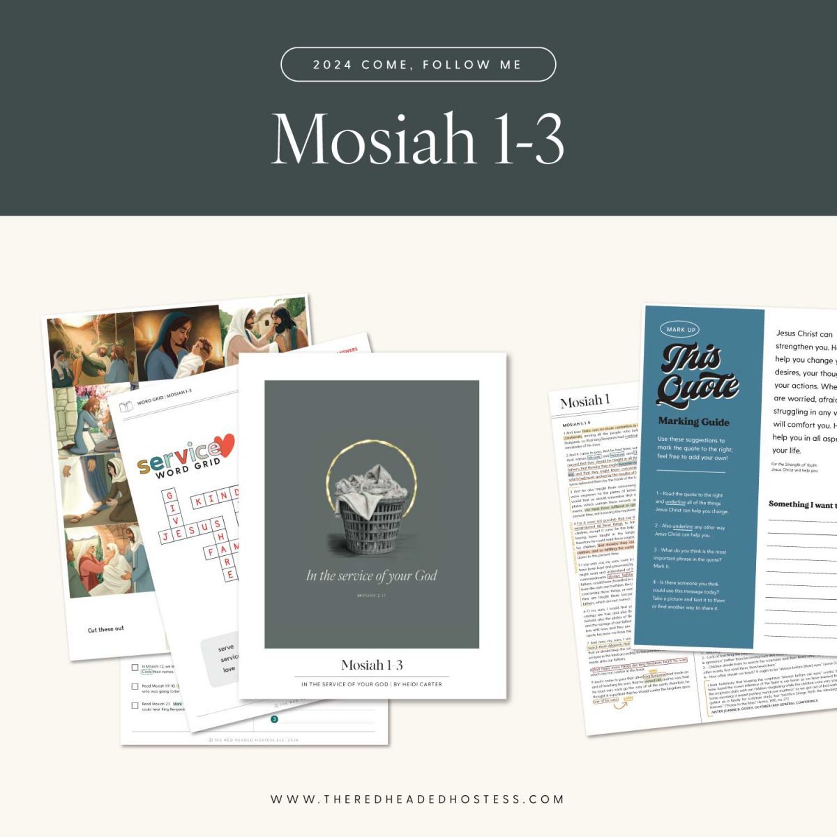 Book of Mormon Weekly Kits Archives - The Red Headed Hostess