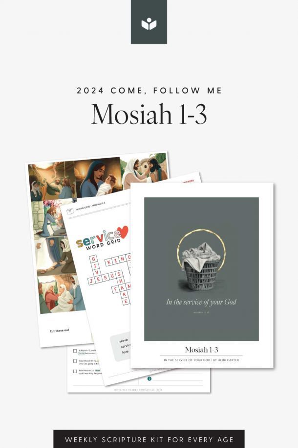 Mosiah 1-3 - The Red Headed Hostess