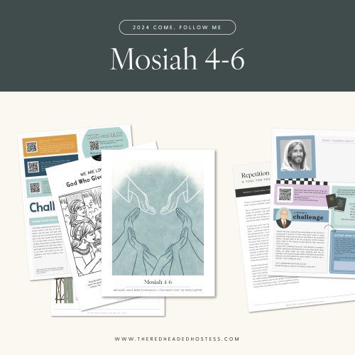 Book of Mormon Weekly Kits Archives - The Red Headed Hostess