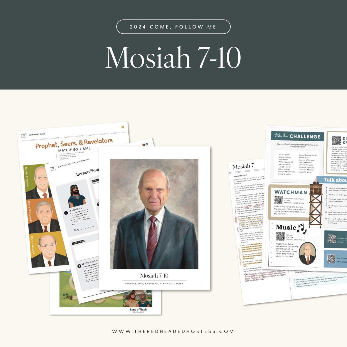 Book of Mormon Weekly Kits Archives - The Red Headed Hostess