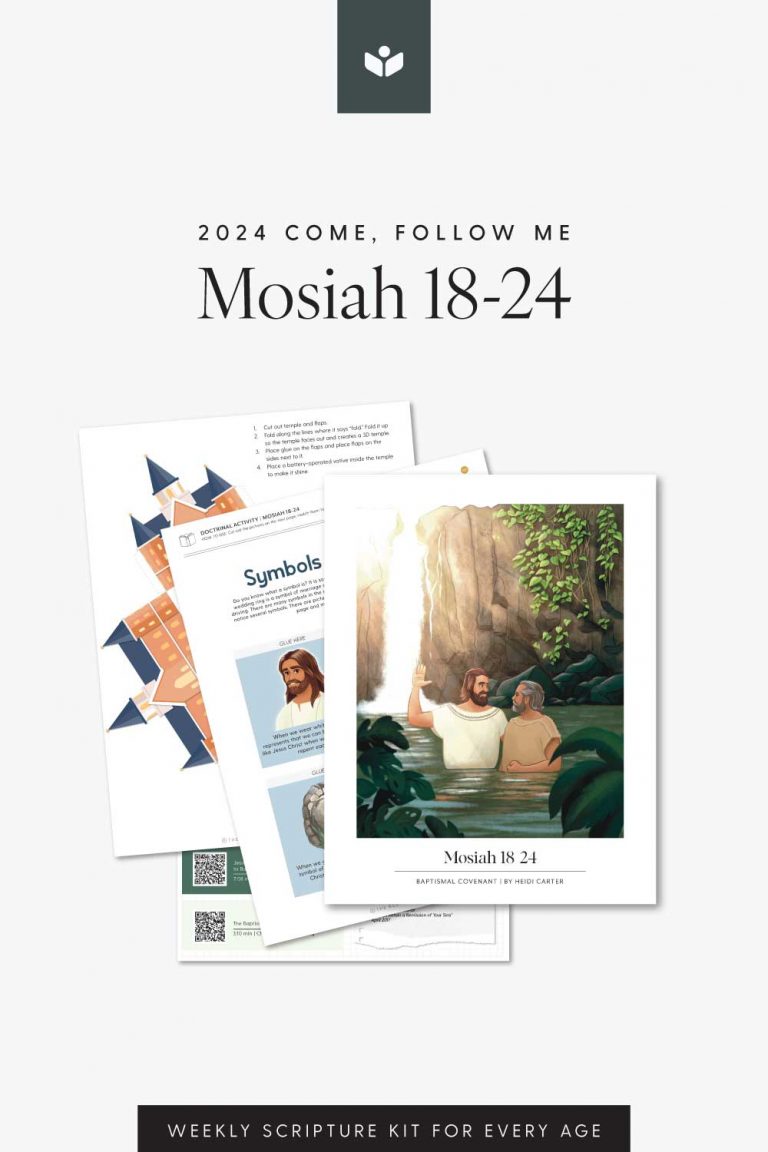 Mosiah 18-24 - The Red Headed Hostess