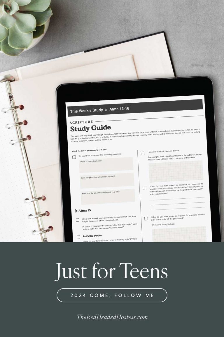 Alma 17-22 - The Red Headed Hostess