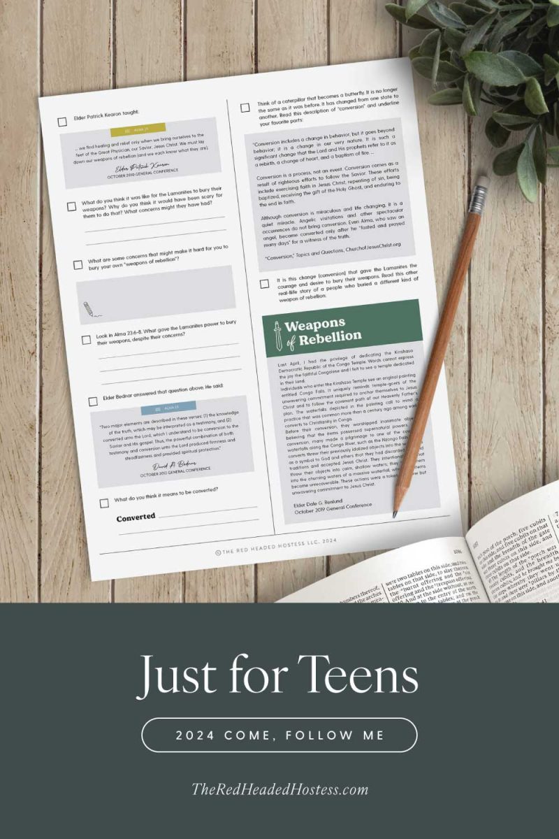 Alma 23-29 - The Red Headed Hostess