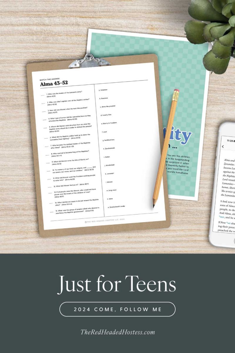 Alma 43-52 - The Red Headed Hostess