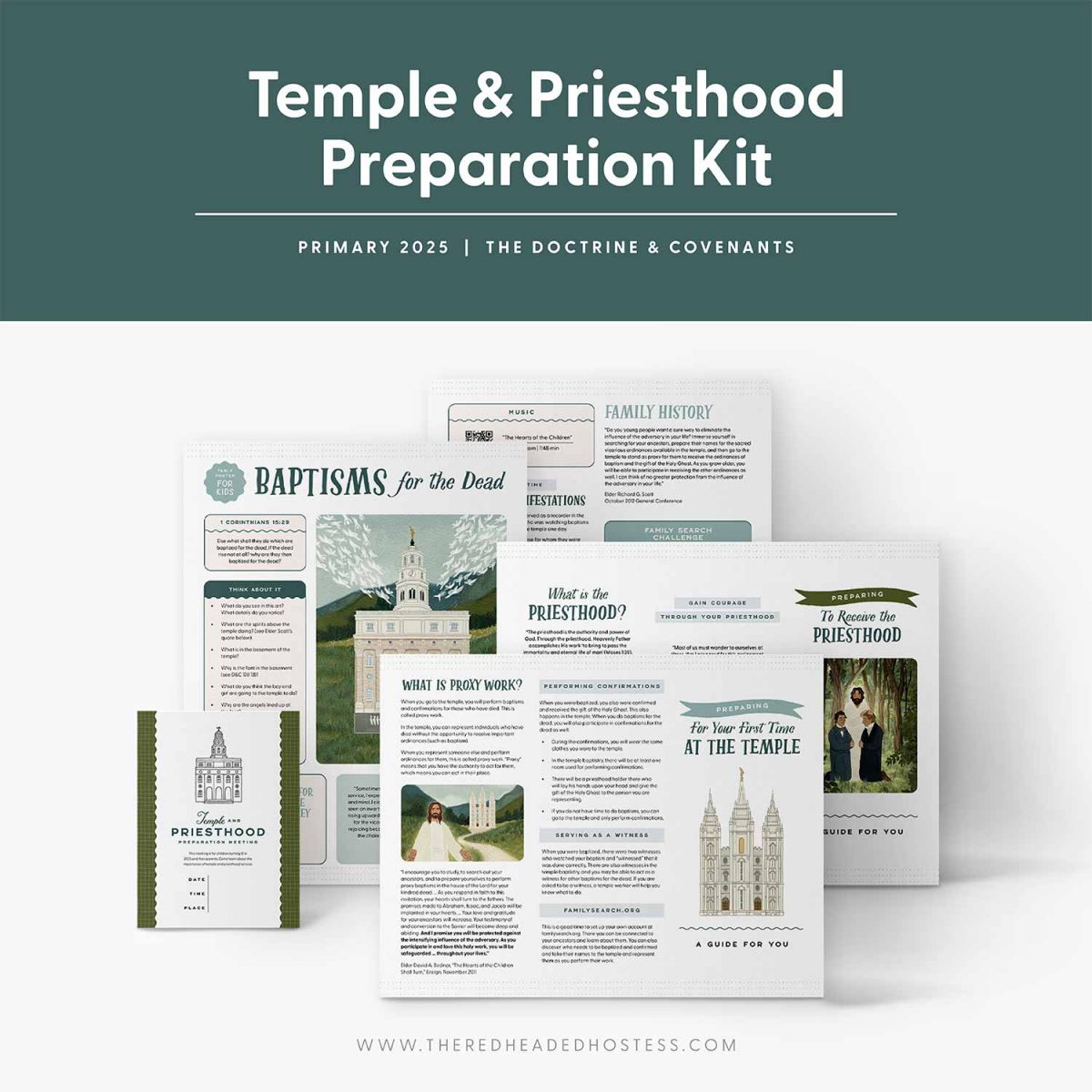 2025 Primary-Doctrine and Covenants-Temple and Priesthood Preparation ...