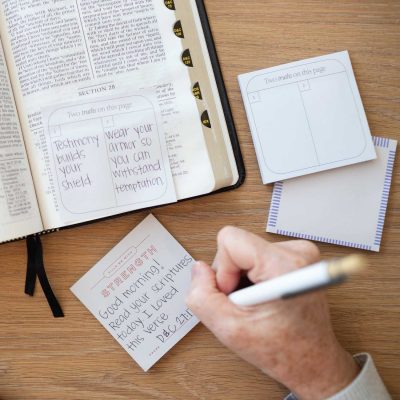 Scripture Sticky Notes - The Red Headed Hostess