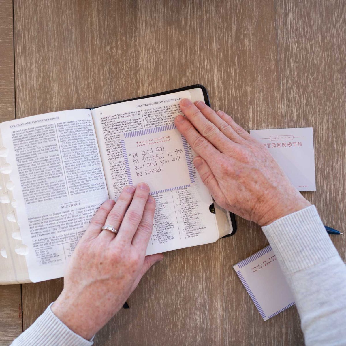 Scripture Sticky Notes - The Red Headed Hostess