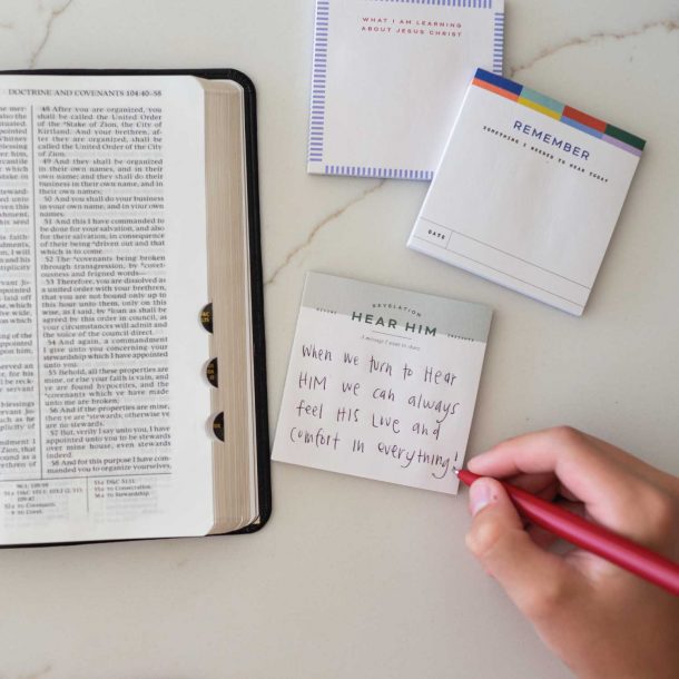 Scripture Sticky Notes - The Red Headed Hostess