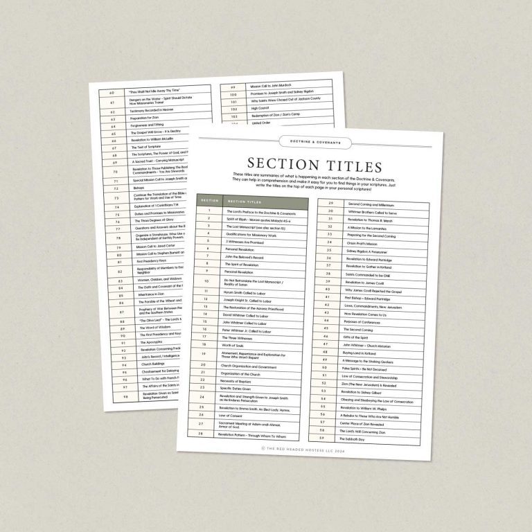 Free Resources - The Red Headed Hostess