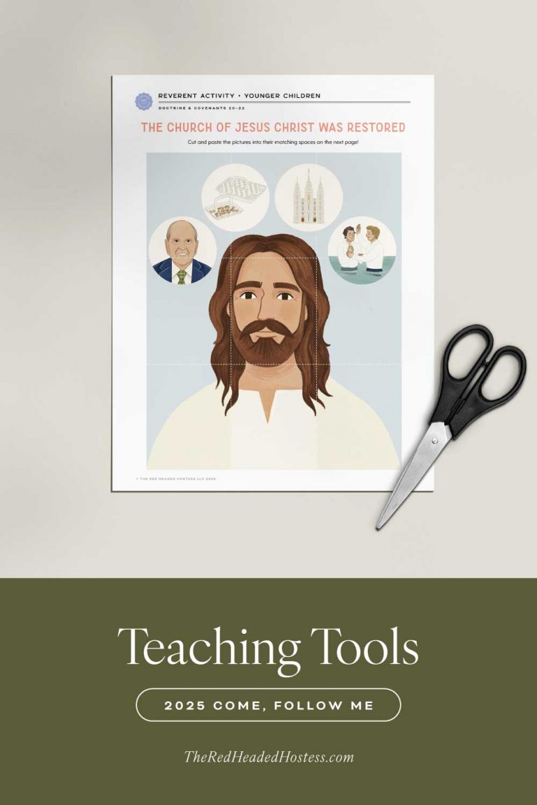 Doctrine and Covenants 20-22 - The Red Headed Hostess