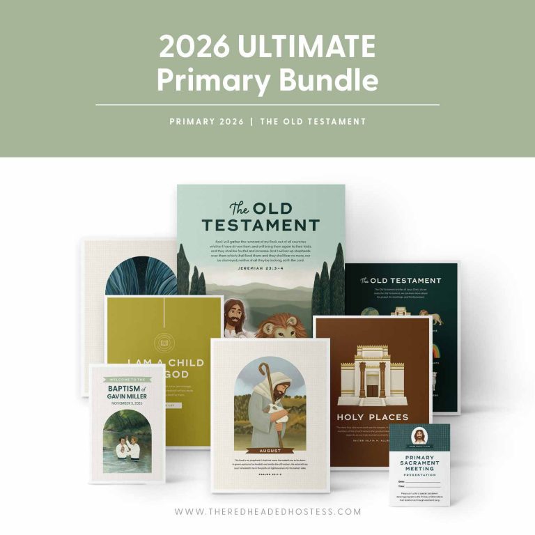 2026 Primary-Old Testament-Ultimate Primary Bundle - The Red Headed Hostess