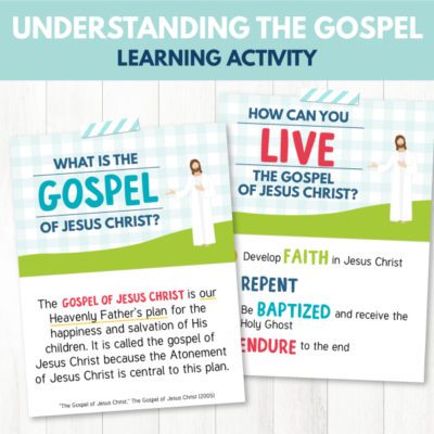 Primary 6 Lesson 6: Adam and Eve Lived the Gospel of Jesus Christ - The ...